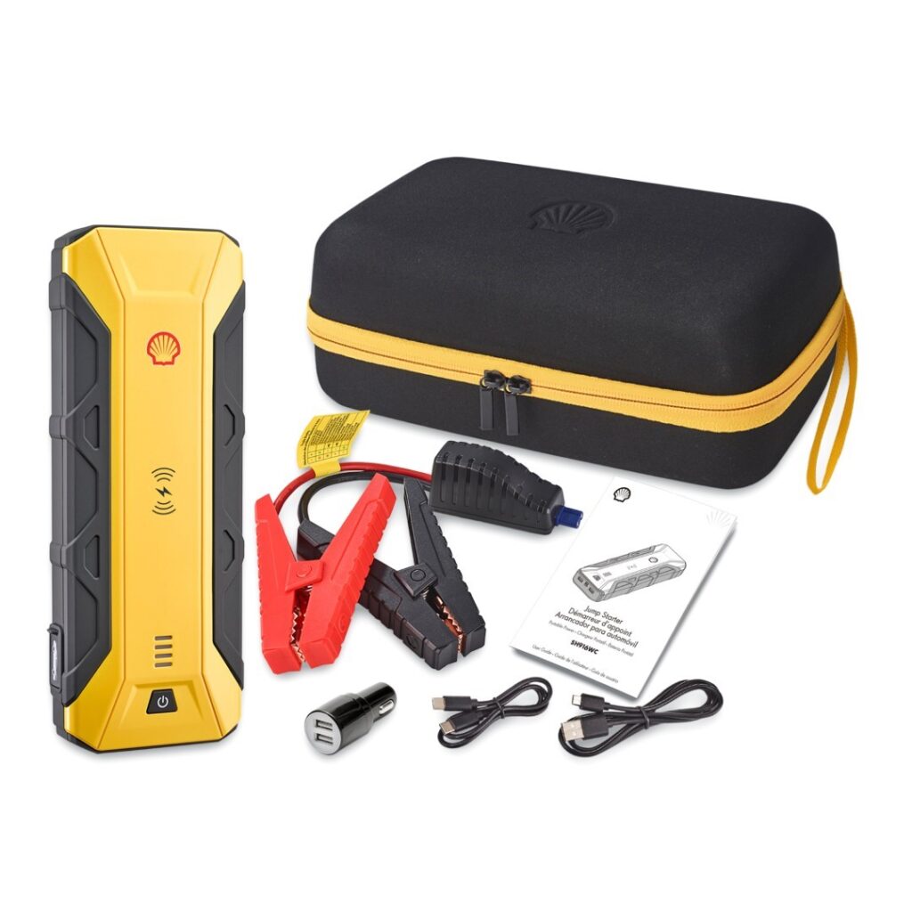 Jump Starter with Wireless Charger and 16000mAh Portable Power Bank ...